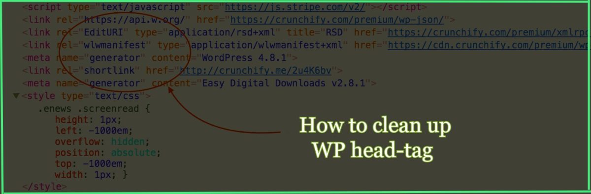 How to clean up WP head-tag and improve page speed (2024 guide) - Oixiesoft